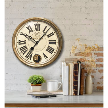 Williston Forge Sonia Metal Wall Clock | Wayfair